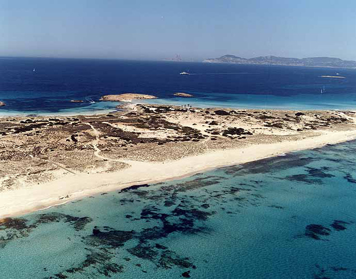Playa Llevant en Formentera