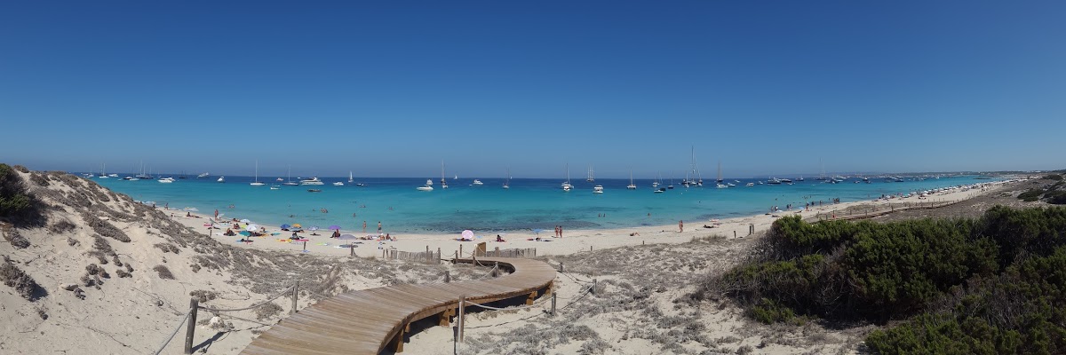 Playa Llevant en Formentera