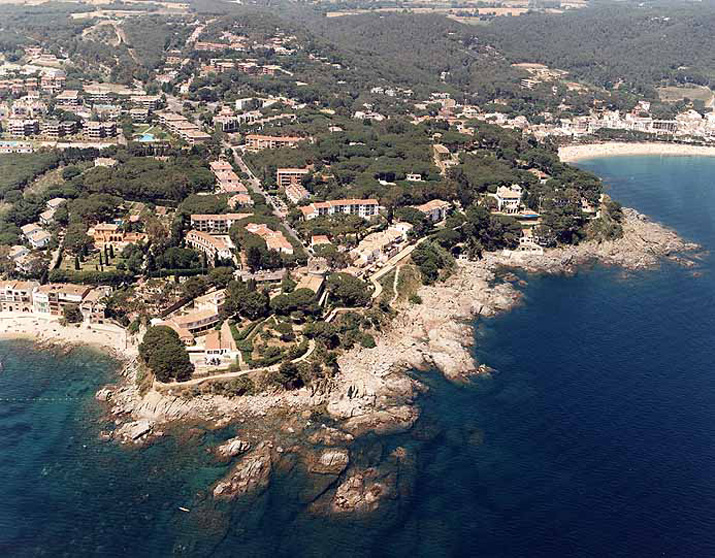 Playa Port Bo/Platja de les Barques en Palafrugell