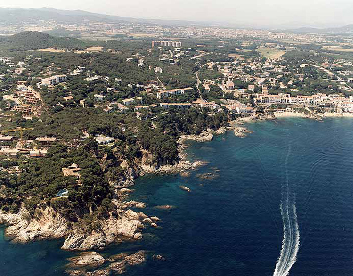 Playa Port Bo/Platja de les Barques en Palafrugell