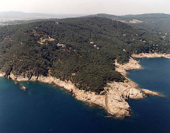 Playa Tamariu en Palafrugell
